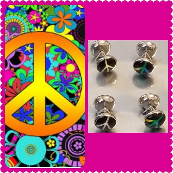 Jewelry | Body Piercing Peace Sign Design New | Poshmark